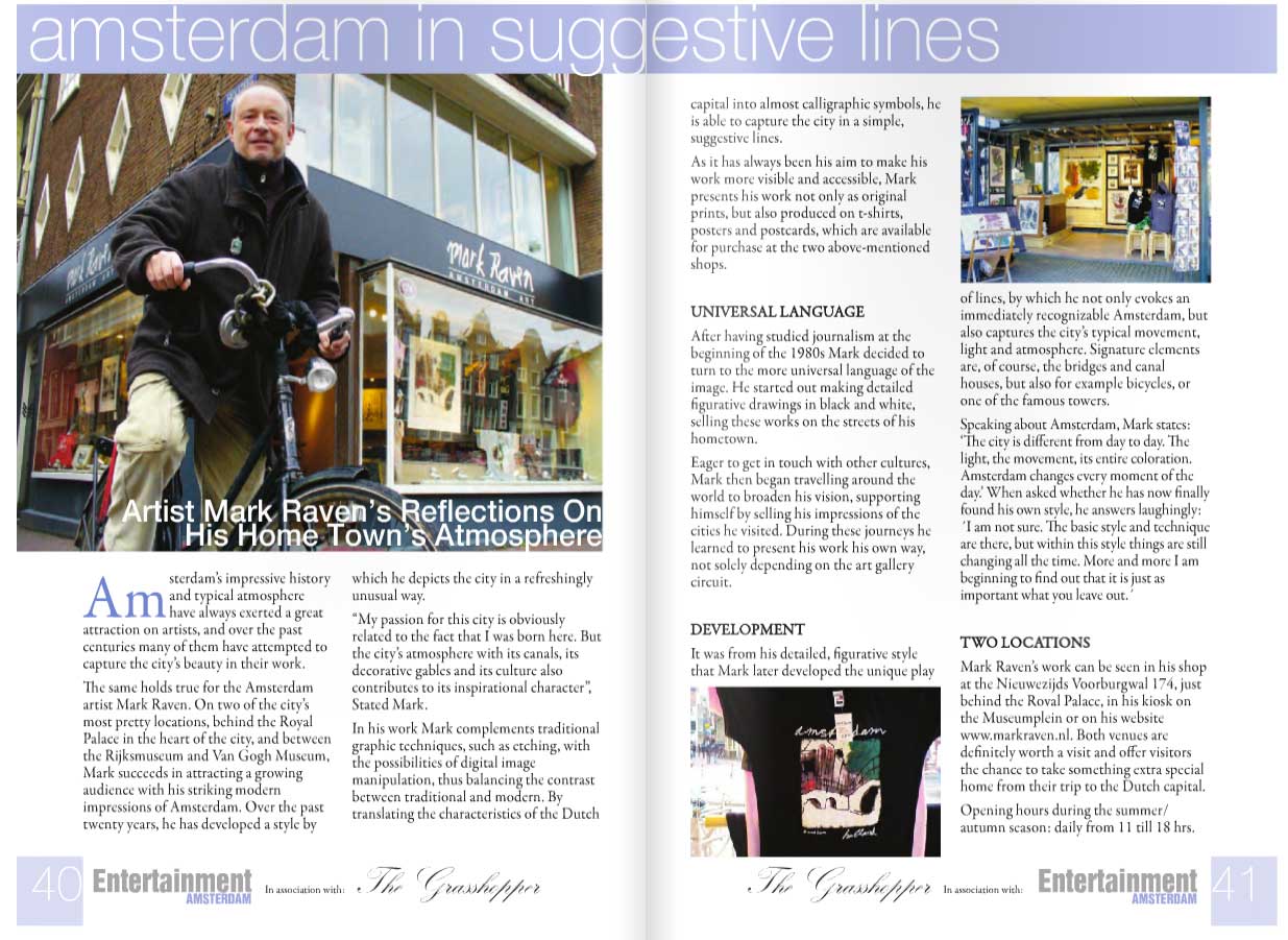 Mark Raven Story in Amsterdam Exclusive - Mark Raven